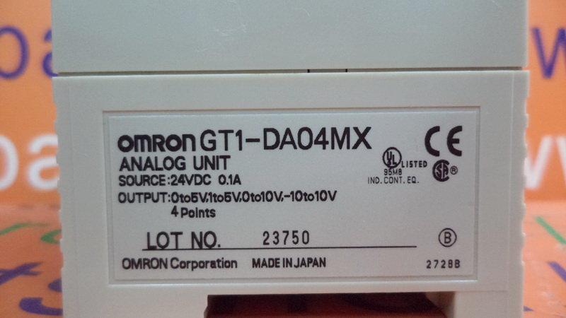 OMRON GT1-DA04MX - 裕益科技自動化設備可程式編碼器PLC分散式控制系統DCS